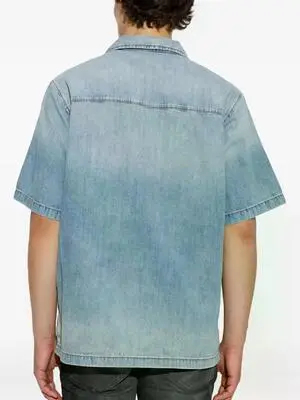 DIESEL® Logo-embroidered Short-sleeve Shirt