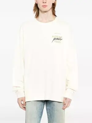 Maison Kitsuné Fox-print Long-sleeve T-shirt