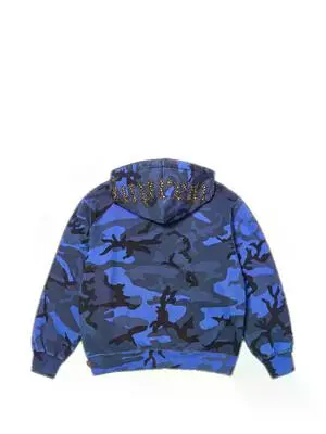 Supreme Overdyed-studded Hoodie