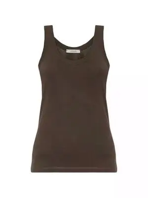 LEMAIRE Ribbed-knit Scoop-neck Tank Top