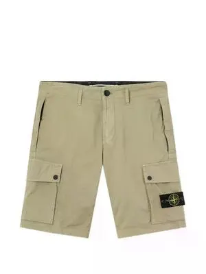 Stone Island Compass-patch Cargo Shorts