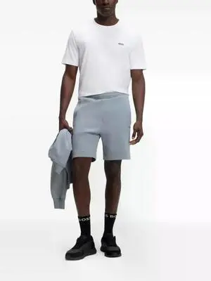 BOSS Logo-embroidered Track Shorts