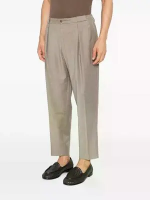 BRIGLIA 1949 Portobellos Pleated Trousers