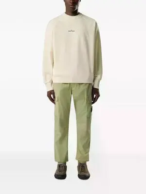 Stone Island Stretch Organic Cotton Twill Cargo Pants