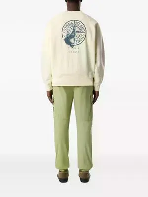 Stone Island Stretch Organic Cotton Twill Cargo Pants