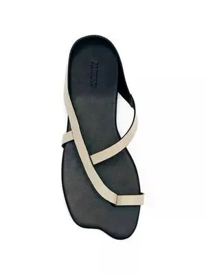ALOHAS Dawn Asymmetric Sole Leather Sandals - Neutrals