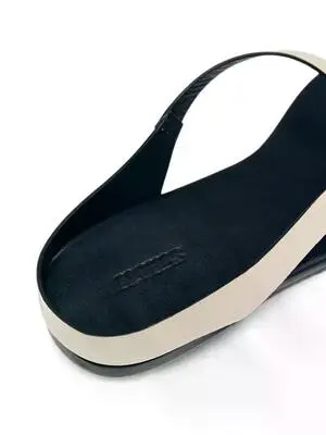 ALOHAS Dawn Asymmetric Sole Leather Sandals - Neutrals
