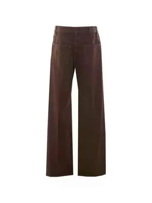 Brunello Cucinelli Loose-fit Cotton Jeans - Brown