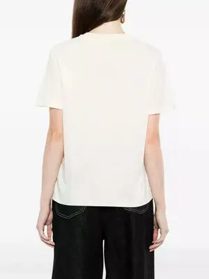 JW Anderson Animal Star Embellished T-shirt - Neutrals