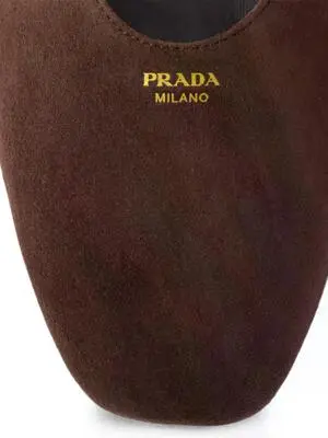 Prada Suede Ballerinas