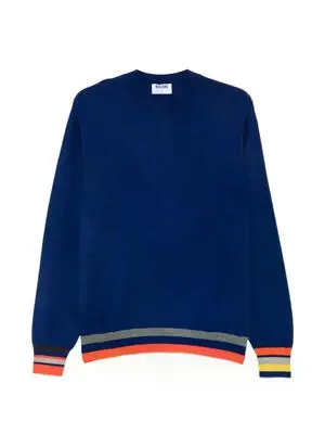 Moschino Stripe-trim Wool Sweater