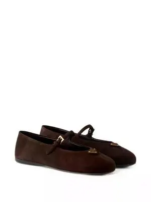 Prada Suede Ballerinas