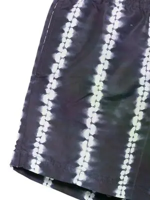 Commas Shibori Stripe Swim Shorts