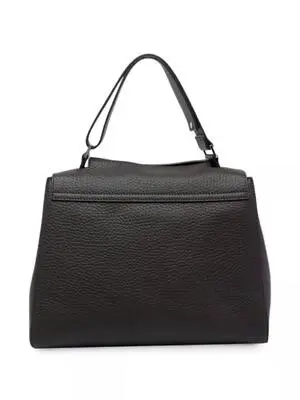 Orciani Sveva Leather Shoulder Bag