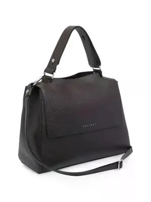 Orciani Sveva Leather Shoulder Bag