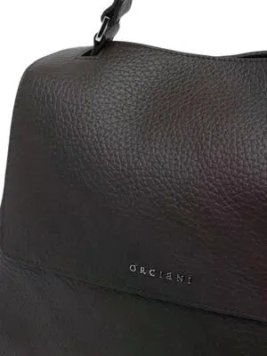Orciani Sveva Leather Shoulder Bag