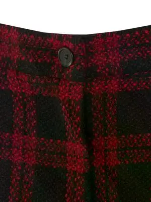 Pinko Check-pattern Knee-length Shorts