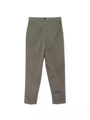 Canali Pleated Tapered-leg Trousers
