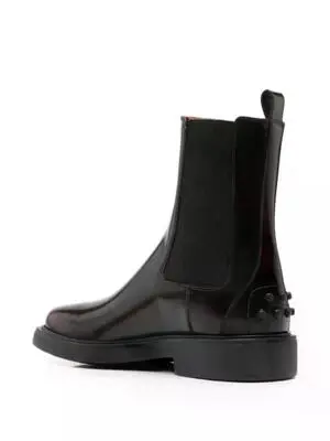 TOD'S Gommino-detail Round-toe Chelsea Boots