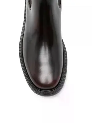 TOD'S Gommino-detail Round-toe Chelsea Boots