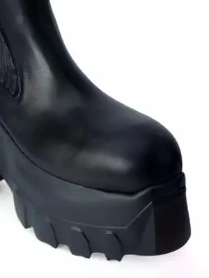 Rick Owens Beatle Mega Tractor Boots