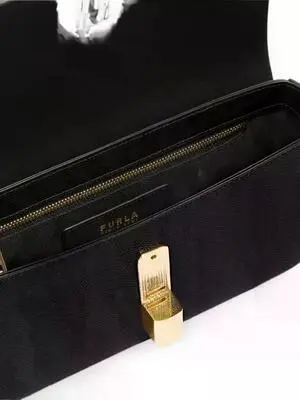 Furla Logo-clasp Leather Shoulder Bag