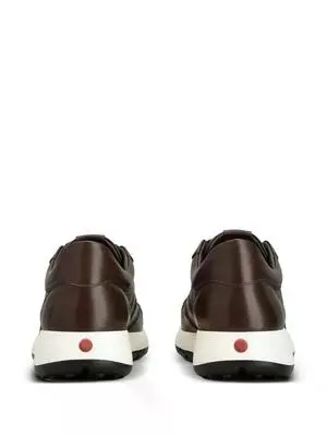 TOD'S Elasticated-lace Leather Sneakers