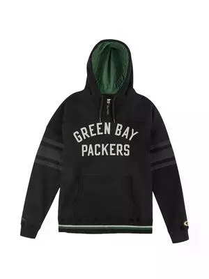 Mitchell & Ness X Nfl Green Bay Packers 1st Quarter Pullover Hoodie - Black