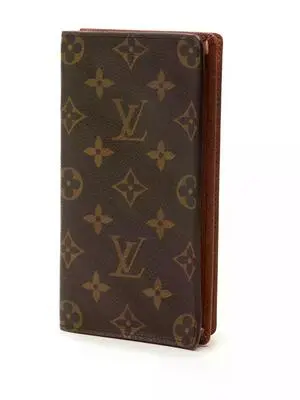 LOUIS VUITTON 2002 Monogram Brazza Wallet Long Wallets