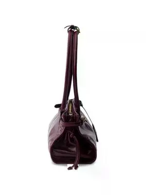 Prada Bonnie Medium Leather Bag - Purple