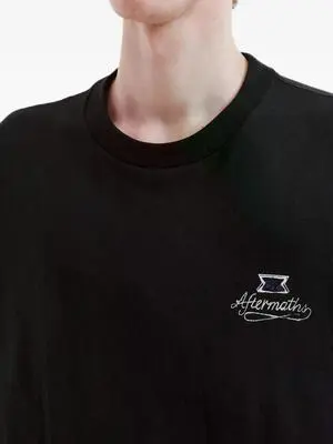 AFTERMATHS Logo-print Cotton T-shirt