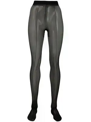 TOM FORD Stretch Seamed Tights - Black