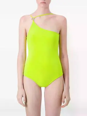 Coperni One-shoulder Ring-detail Swimsuit