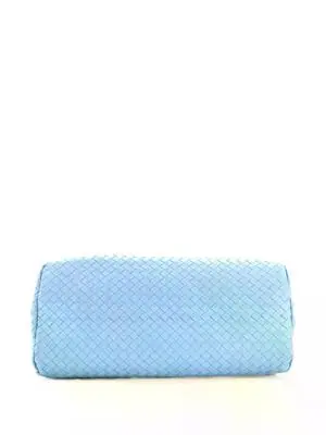 Bottega Veneta Roma Bag Intrecciato Nappa Medium Tote Bag - Blue