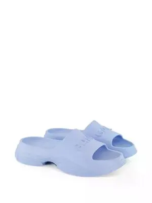 GANNI Logo-embossed Pool Slides
