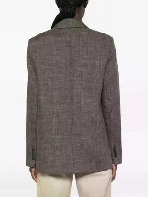 ALYSI Double-breasted Peaked-lapels Blazer