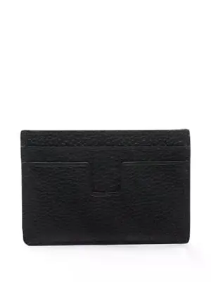TOM FORD T-line Grained Leather Card Holder