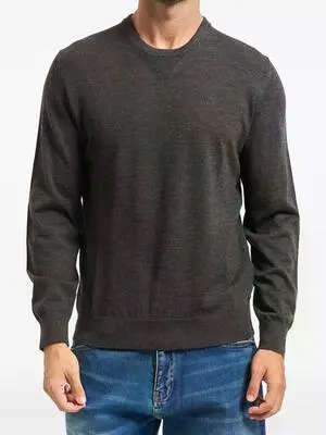 Armani Exchange Logo Embroidered Sweater