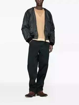 MAISON MARGIELA Reversible Signature-stitches Bomber Jacket
