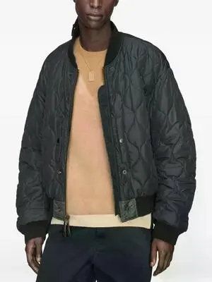 MAISON MARGIELA Reversible Signature-stitches Bomber Jacket