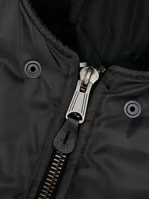 MAISON MARGIELA Reversible Bomber Jacket With Signature Stitches - Grey