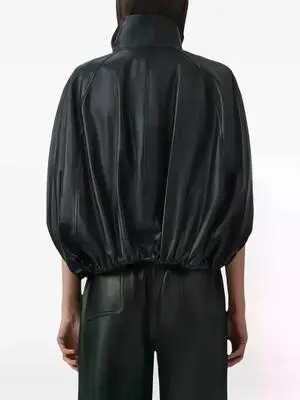 Simkhai Jada Leather Cape Jacket