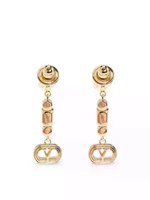 Valentino Garavani Ovalette Drop Earrings With Pearls And Swarovski® Crystals