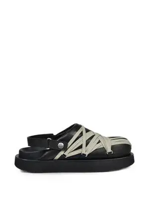 Rick Owens Lace-up Platform Mules