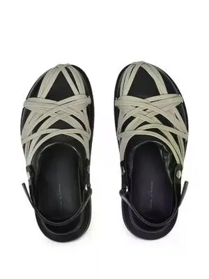 Rick Owens Lace-up Platform Mules