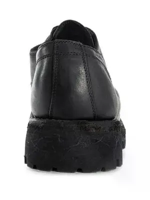 Guidi Leather Lug-sole Derby Shoes