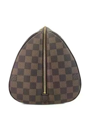 LOUIS VUITTON Damier Ebene Riviera Mm Handbag - Brown