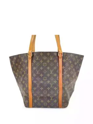 LOUIS VUITTON 1997 Monogram Sac Shopping Tote Bag