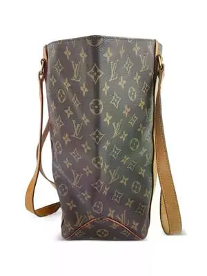 LOUIS VUITTON Monogram Sac Shopping Tote Bag - Brown