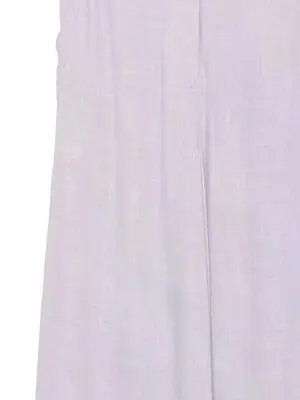 Moschino Logo-patch Wide-leg Trousers